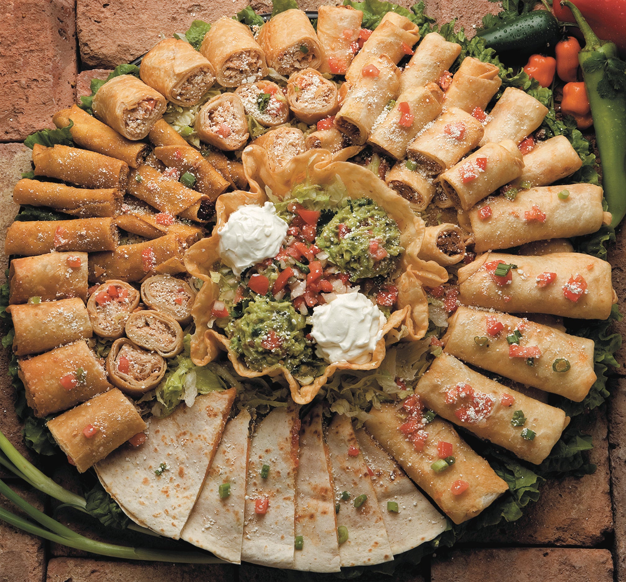 mexican sharing platter